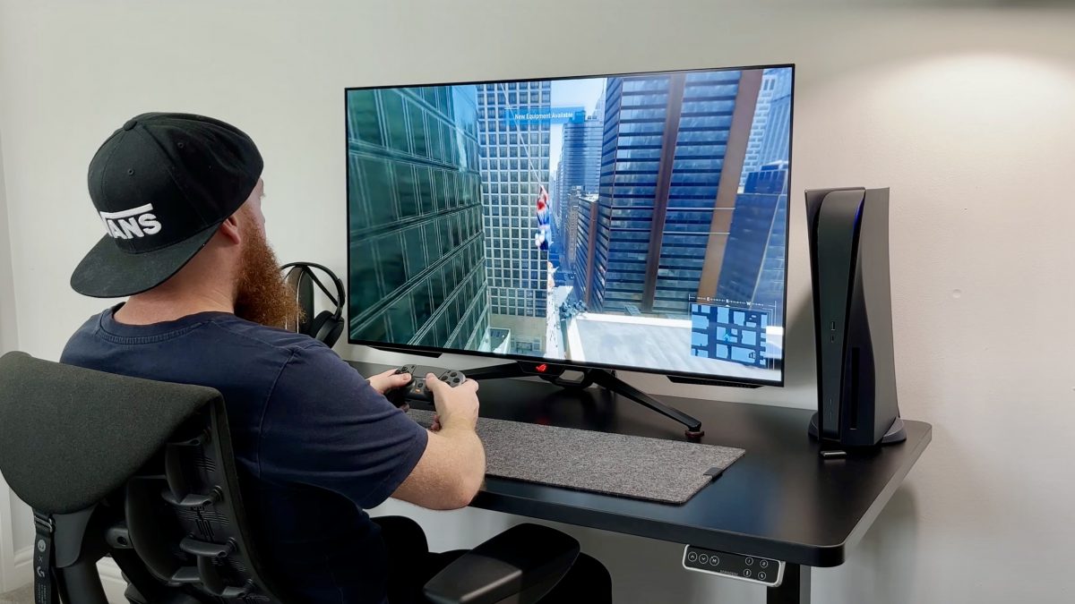 The FIRST 42" OLED Gaming Monitor - ASUS ROG PG42UQ