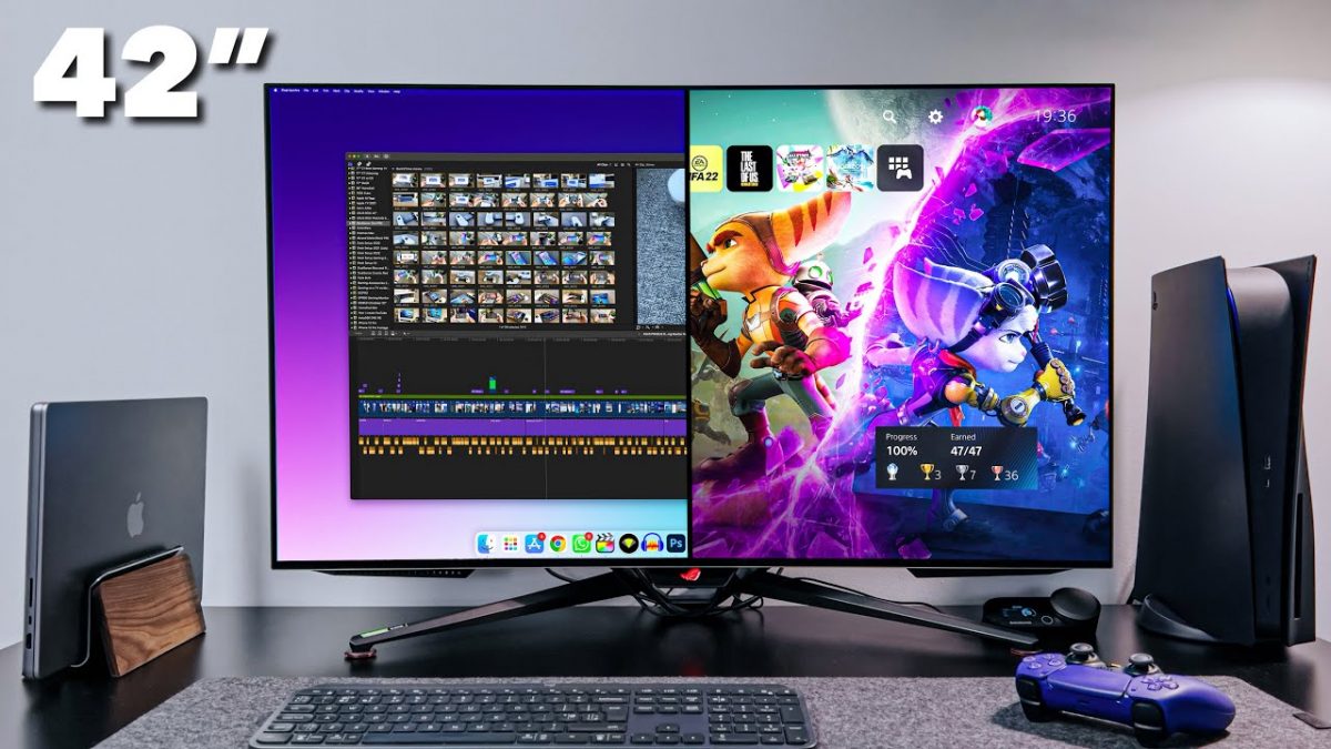 ASUS 42" OLED Gaming Monitor Review (PG42UQ) - SpawnPoiint